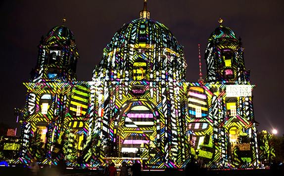 Application example Entertainment: Perfect 3D video mapping | STEMMER ...